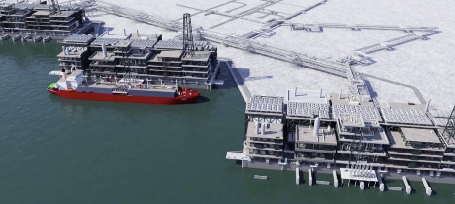 First Parts of Arctic LNG 2 Utrenny Terminal Put in Operation